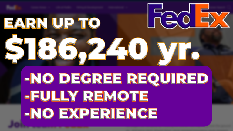 FedEx is Hiring for Remote Jobs – No Interview, No Phone Required ...